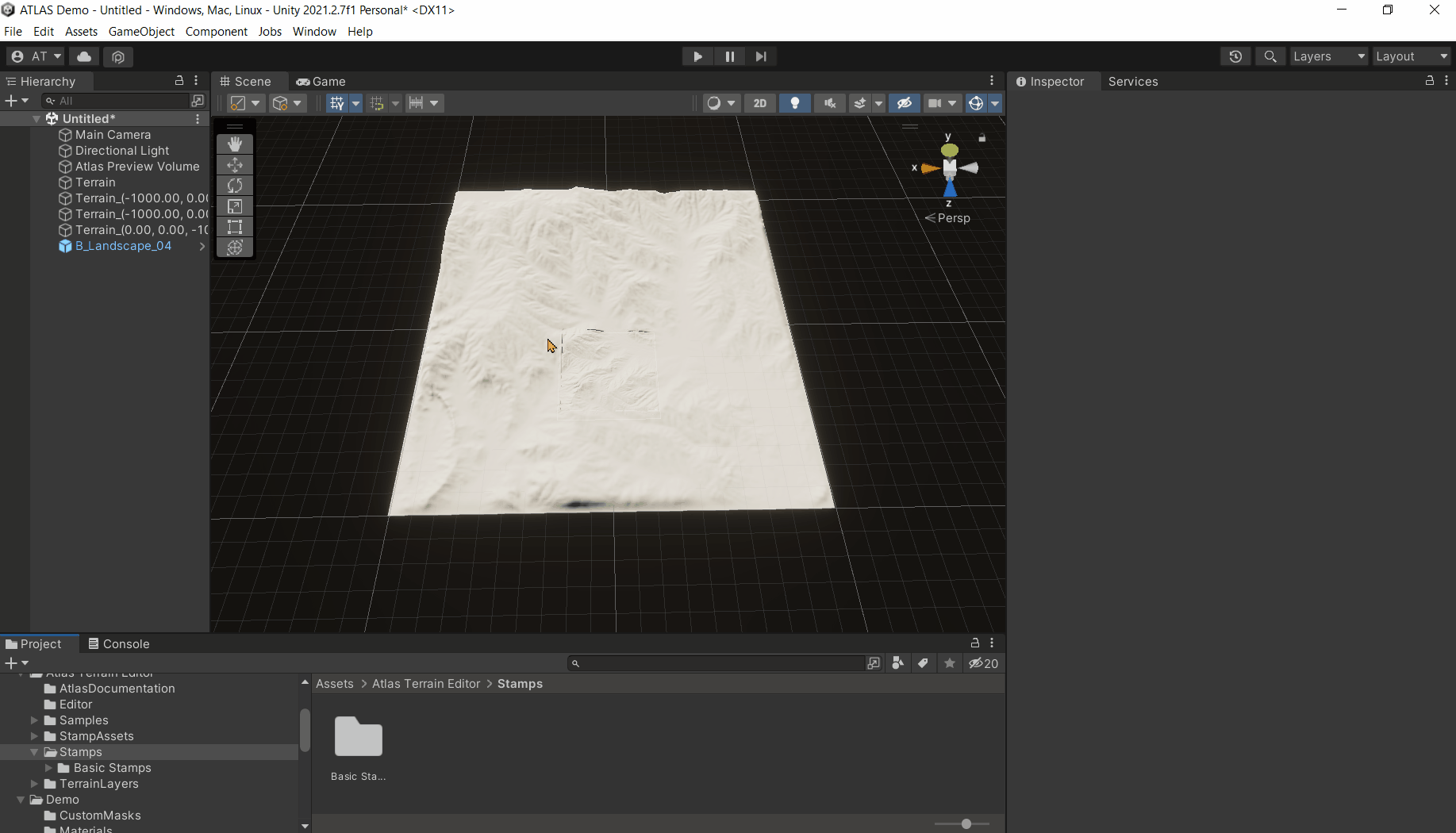 Atlas Terrain Editor Documentation